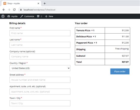 Checkout Page Template Nicepage Help Center