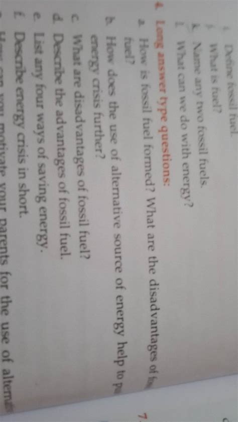 Define Fosil Fuel What Is Fuel K Name Any Two Fossil Fuels 1 What Can