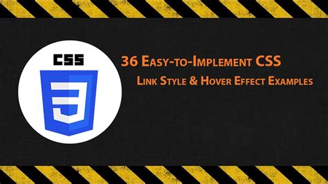 36 Easy To Implement Css Link Style And Hover Effect Examples