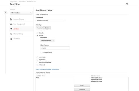 All You Need To Know About Google Analytics Filters Reflective Data
