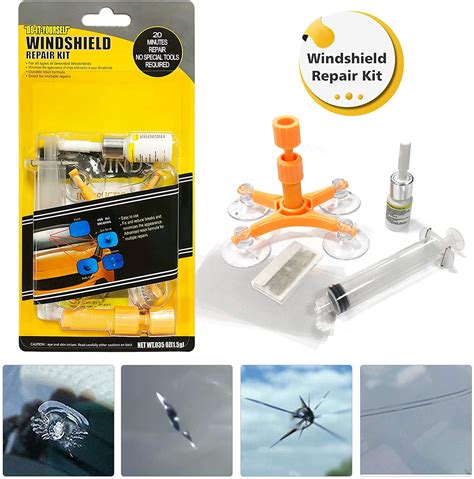 Windshield Repair Kit Car Window Tools Cracked Glass Repair Kit Windshield Glass Scratch Kits