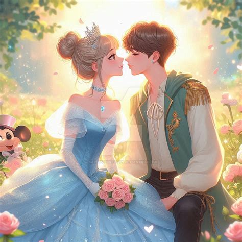 Sweet Cinderella Scene Romantic Love Couple By Sallystinkerton On