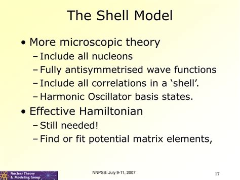 Ppt The Physics Of Nuclei Ii Nuclear Structure Powerpoint