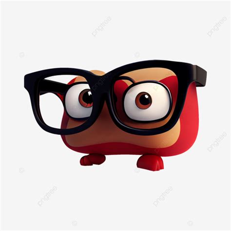 Glasses Cartoon Black Frame Frame Clipart Glasses Clipart Cartoon