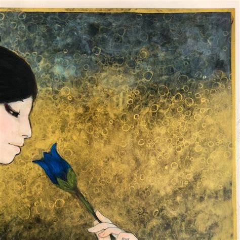 Bellflower Ver3 ”桔梗” 日本画 草介組画廊 Gallery Souske Arts Base支店