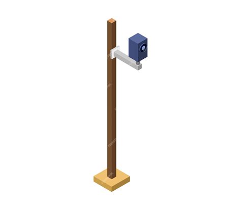 Premium Vector Security Camera Surveillance Isometric