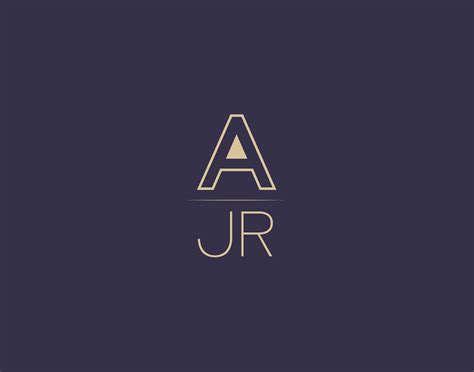 Ajr Letter Logo Design Modern Minimalist Vector Images 19585469 Vector