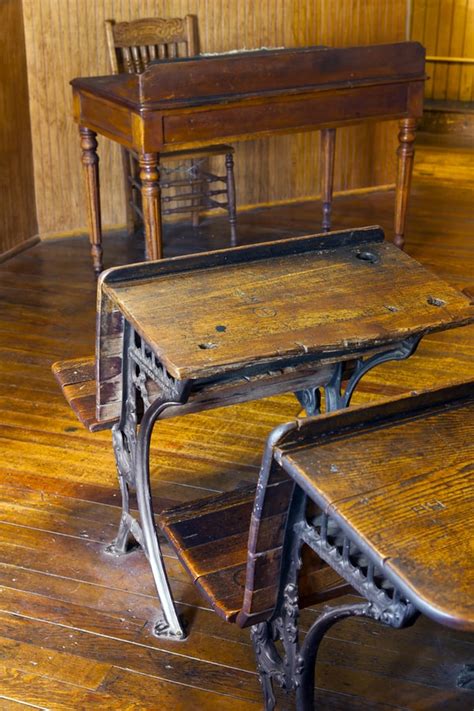 Antique School Desk Value Identification And Price Guides