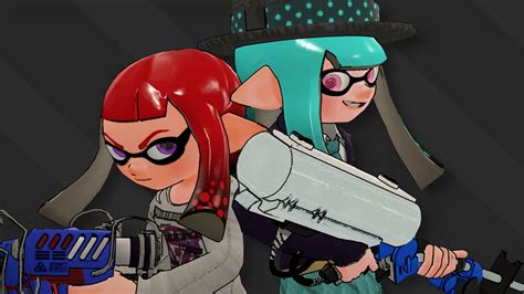 Splatoon Sfm Scarlet Vs Ellie By Sammieweiss On Deviantart