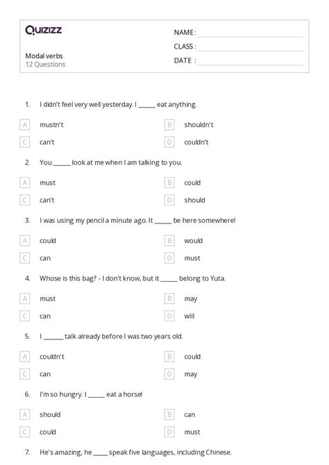 50 Verbs Worksheets On Quizizz Free And Printable