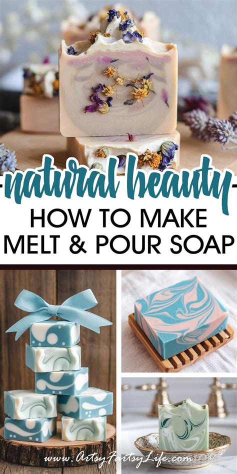 How To Make Melt And Pour Soap Natural Melt And Pour Soap Recipes