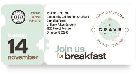 Breakfast 2023 Crave