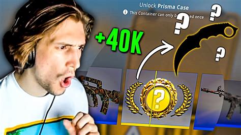 XQc UNBOXES 2 INSANE KNIVES IN 25 MINUTES CS GO CASE OPENING YouTube