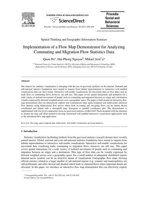 Pdf A Web Enabled Visualization Toolkit For Geovisual Analytics