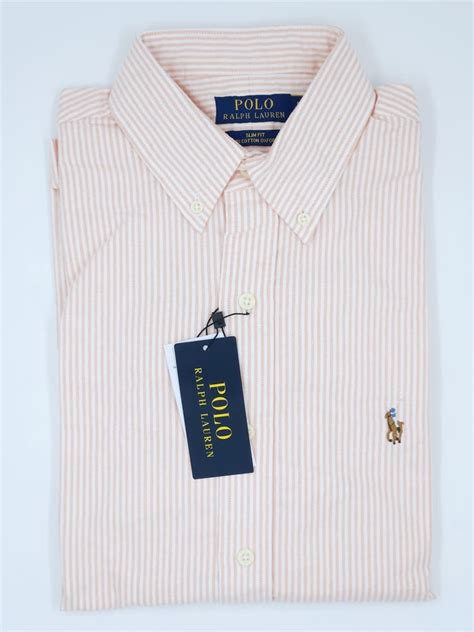 חולצת ראלף לורן פסים כתום • סקוט קנדי