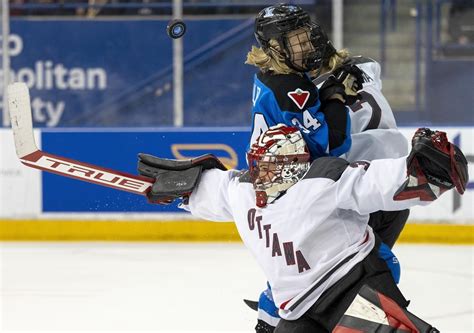 Hughes Maschmeyer Lead Ottawa Past Toronto 5 1 For First Ever Pwhl Win