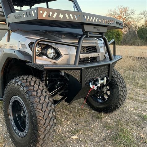 Kawasaki Mule Pro Ranch Armor Front Bumper By Ranch Armor Kb1 Xx