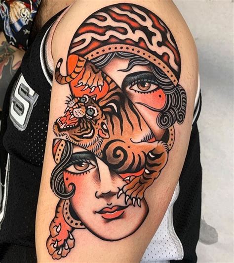 Pin De Weens En Tattoos And Piercings Tatuaje Estilo Tradicional