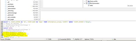 bind parameters broken in 9 3