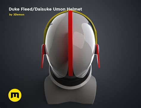 3d File Duke Fleeddaisuke Umon Helmet 🪖 ・3d Printer Design To Download