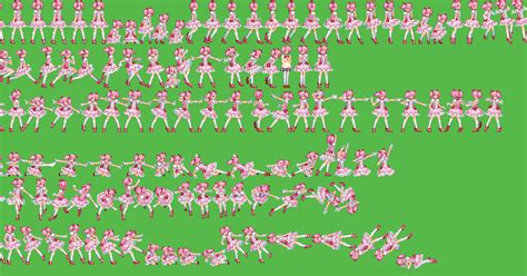 ドット絵 Mugenキャラ絵まどマギ 丁六箸のイラスト Pixiv