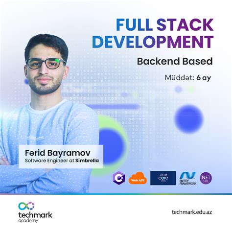Backend based Full Stack Development Kursu Aylıq Təlim Proqramı techmark edu az