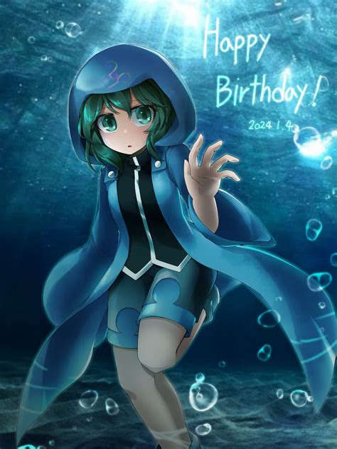Shitodo Aoji Lenen Drawn By Websci3357 Danbooru