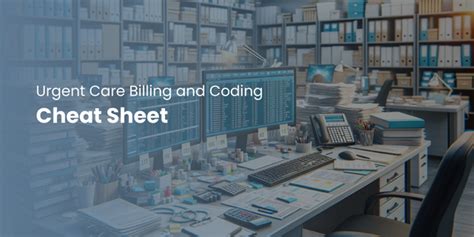 ultimate guide urgent care billing and coding cheat sheet