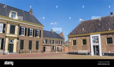 Panorama Of The Drents Museum In The Center Of Assen Netherlands Stock