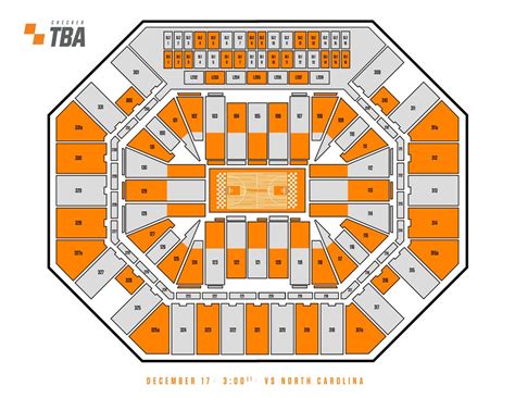 Thompson Boling Arena Seating Chart Cabinets Matttroy