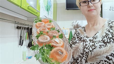 Закуска рыбная. Икорка хлопается - YouTube