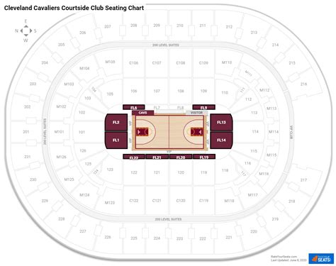 Cavs Floor Seating Chart Keski