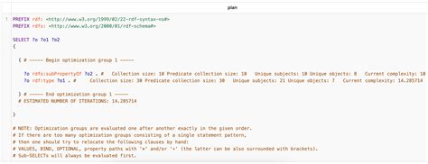 Query Profiling With The Explain Plan — Graphdb 106 Documentation