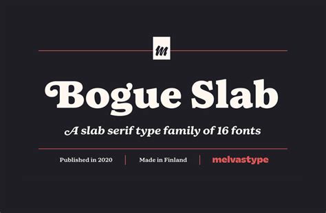 Slab Font