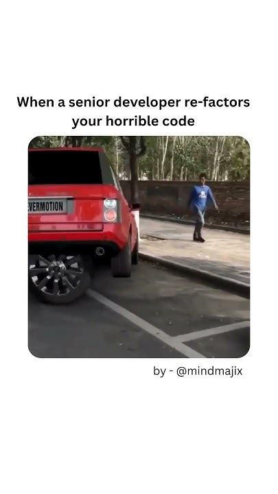 when senior developer fixes your code 😂 developermemes codingmemes