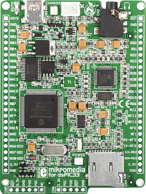 Mikroelektronika Mikroe 606 Electronic Development Board 16 Bit Mcu Specification And Features