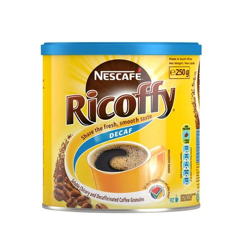 Nescafé Ricoffy Decaffeinated Instant Coffee g Shop Today Get it Tomorrow takealot