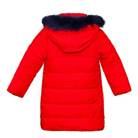 Geci Fete Lungi Groase De Iarna 1157 Rosu 110 1140cm Incaltaminte Din Piele Pentru Copii Si