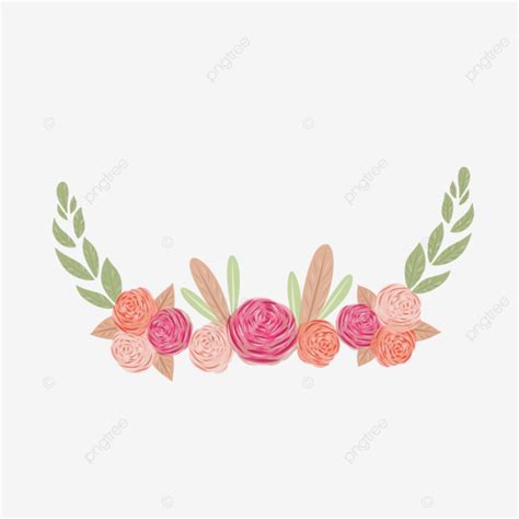 Rose Flower Vector 插圖 玫瑰花矢量圖 玫瑰花艺术 花插圖素材圖案，psd和png圖片免費下載