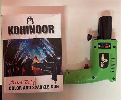 Metal Sparkle Gun For Party at ₹ 175/piece in Bengaluru | ID: 2853998635630