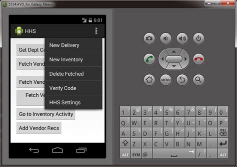 User Interface What Is The Android Equivalent To A Menu Item Stack