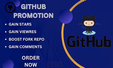 Effectively Promote Your Repository On Github To Earn Stars And Fork Viewers By Mhidey Martins