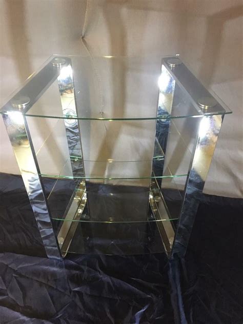 Chrome And Glass Display Unit In Uddingston Glasgow Gumtree