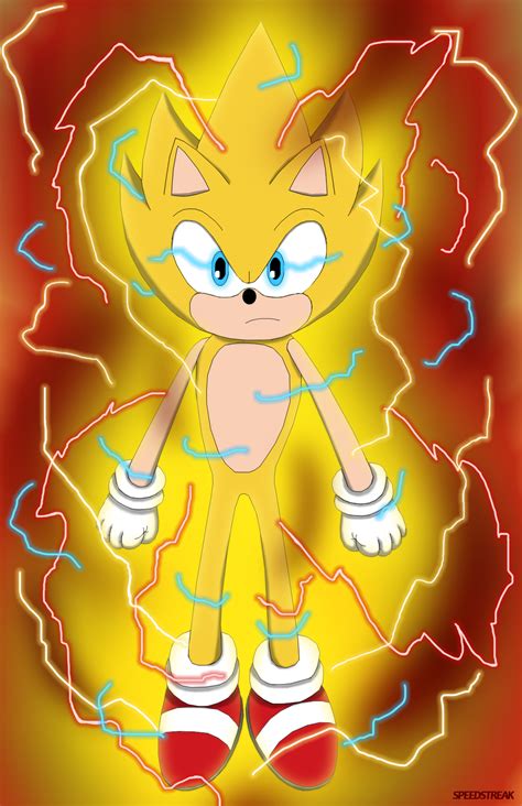 Super Sonic 2 By Speedstreak2017 On Deviantart