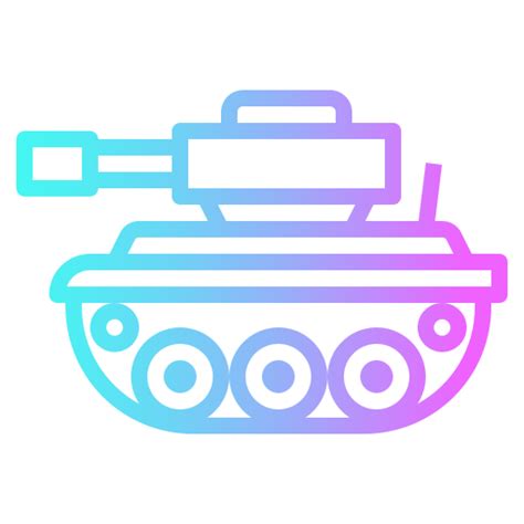 Military Generic Gradient Outline Icon