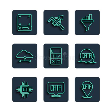 Set Line Processor Cpu Data Analysis Sales Funnel With Chart