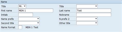 How To Define Name Format Infotype 0002 Sap Community