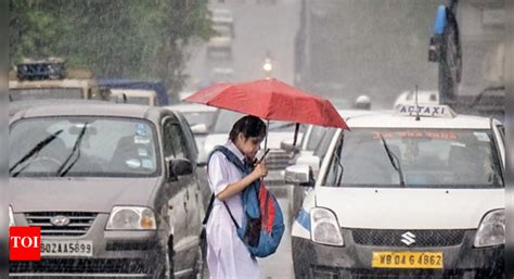 Rain Lashes Parched Kolkata After 3 Weeks Kolkata News Times Of India