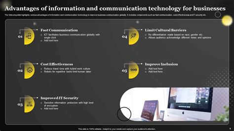 Information And Communication Technology Powerpoint Ppt Template Bundles Ppt Sample