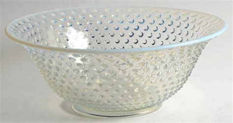 Hobnail French Opalescent Punch Bowl By Fenton Replacements Ltd
